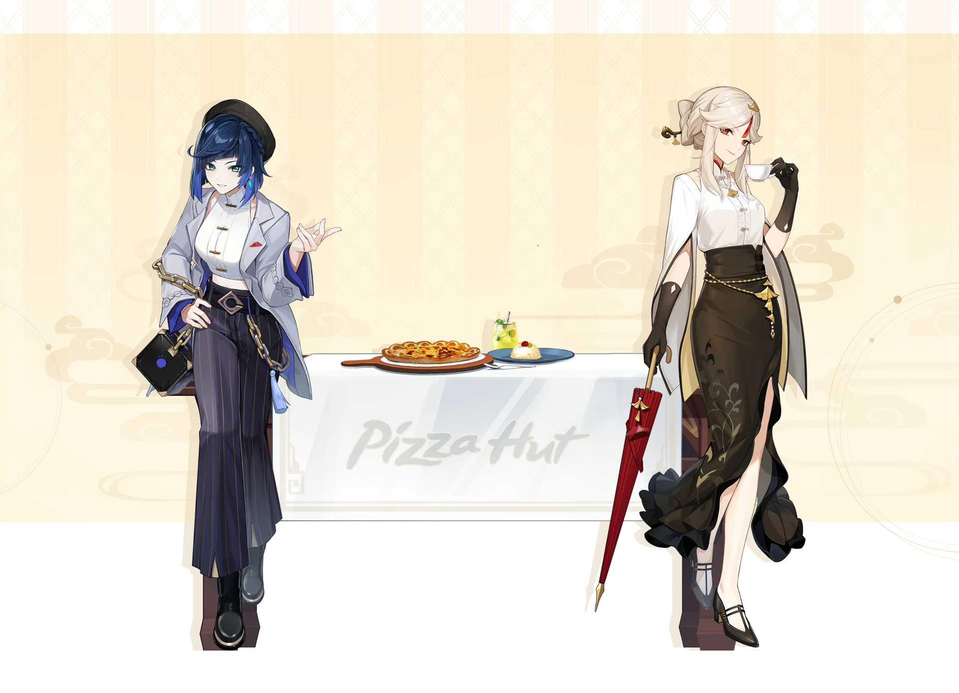 3. Players can order collaboration meals via take-out, delivery, or ...